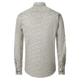 Casamoda Herren Langarmhemd "Casamoda Freizeithemd Langarm Print"gr&uuml;n, Gr. XL, bedruckt, 100% Baumwolle, Hemden