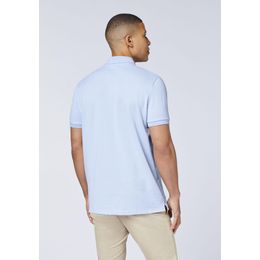 Chiemsee Herren Poloshirtbrunnera blau, Gr. M, unifarben, 100% Baumwolle, Shirts, - ideal f&uuml;r Sport & Freizeit