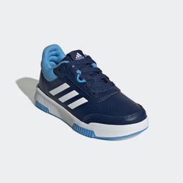 Mädchen Sneaker "TENSAUR SPORT TRAINING LACE", adidas Sportswear, Gr. 36dkblau, wh, Synthetik, Textil, Schuhe