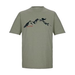 Killtec Damen T-Shirt "KOS 365 MN TSHRT"olivgr&uuml;n, Gr. XL, Obermaterial: 65% Polyester, 30% Baumwolle, 5% Elasthan, Shirts