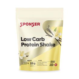 Sponser Low Carb Protein Shake - Vanilla (500g) Ernährung Unisex