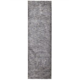 Teppich, B:40cm H:10mm L:60cmdunkelgrau, meliert, Kunstfaser, Polyester, Polypropylen, Wohnzimmer, Teppiche