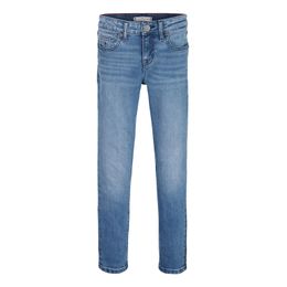 Tommy Hilfiger Mädchen Skinny-fit-Jeans "NORA SKINNY DKBLUE JEANS", blau, Gr. 16, unifarben, Denim/Jeans, Obermaterial: 98% Baumwolle, 2% Elasthan,