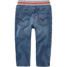 LEVI'S KIDS Jungen Schlupfjeans "PULL ON SKINNY JEANS", blau, Gr. 3, Denim/Jeans, Obermaterial: 59% Baumwolle, 40% Viskose, 1% Elasthan, Jeans, for