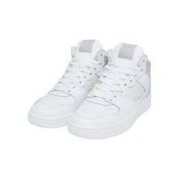 Sneaker Karl Kani "Karl Kani Damen KK 89 HIGH", Damen, Gr. 37,5, wei&szlig;, beige, Leder, unifarben, Schuhe Sneaker