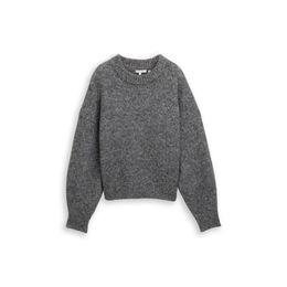 Tom Tailor Denim Damen Oversize Strickpullover, bunt, Meliert, Gr. L