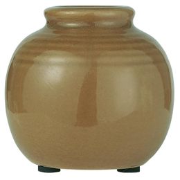IB Laursen Mini Vase mit Rillen H7,5/&Oslash;8 cm, ocker skandinavische Deko Online Shop