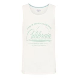 Blend Damen Longtop "Tanktop BHGalifo", wei&szlig;, Gr. L, Obermaterial: 85% Baumwolle CO. 15% Viskose CV., Tops