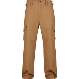Brandit Damen Stoffhose "Brandit Tactical Pants Ripstop"camel, Gr. S, unifarben, 64% Polyester, 34% Baumwolle, 2% Elasthan, Hosen