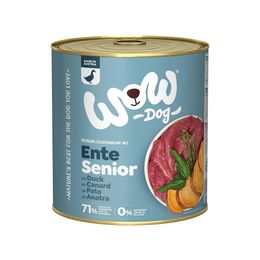 WOW! Dog Ente Senior Hunde-Nassfutter getreidefrei 6x800g