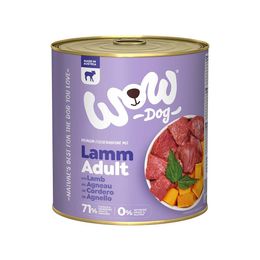 WOW! Dog Lamm Adult Hunde-Nassfutter getreidefrei 6x800g