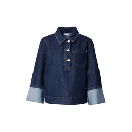 N&uuml;mph N&Uuml;MPH Bluse 'TORONTO' Damen Gr&ouml;&szlig;e XL blue denim
