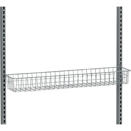 Drahtkorb, f&uuml;r h&ouml;henverstellbaren Arbeitstisch, LxBxH 896 x 175 x 100 mm kaiserkraft