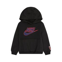 Nike Sportswear Sweatshirt 'GLOW WITH ME' Jungen Gr&ouml;&szlig;e 116 dunkelblau / orange / neonrot / schwarz