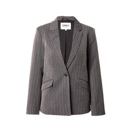 Only Blazer 'ONLALYA-SIGA' Damen Gr&ouml;&szlig;e 34 dunkelgrau / wei&szlig;
