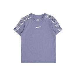 Nike Sportswear T-Shirt 'CLUB+POLY 2' Jungen Gr&ouml;&szlig;e 138/147 indigo / wei&szlig;