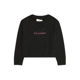 Calvin Klein Jeans Pullover M&auml;dchen Gr&ouml;&szlig;e 116 pastellpink / schwarz
