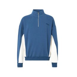 Hollister Sweatshirt Herren Gr&ouml;&szlig;e L opal / wei&szlig;