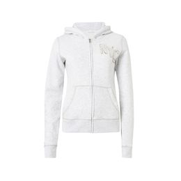 Hollister Sweatjacke Damen Gr&ouml;&szlig;e M hellgrau