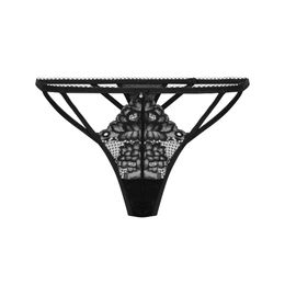 Hunkem&ouml;ller Hunkem&ouml;ller String 'Anna' Damen Gr&ouml;&szlig;e L schwarz Winterschuhe