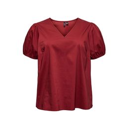 Vero Moda Curve Bluse 'VMCFRIBA' Damen Gr&ouml;&szlig;e 4XL weinrot