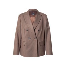 Persona by Marina Rinaldi Blazer 'ZAIRA' Damen Gr&ouml;&szlig;e 46 braunmeliert
