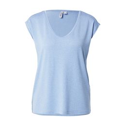Pieces T-Shirt 'PCBillo' Damen Gr&ouml;&szlig;e L hellblau / silber