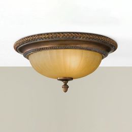 Elstead Lighting Kelham Hall Deckenleuchte, E27 b&uuml;ndig, FE-KELHAM-HALL-F, Flush