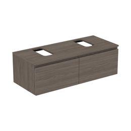 Ideal Standard Finesse Schrank mit Konsolenplatte B: 120,2 H: 37,8 T: 50,5 cm, 2 Ausz&uuml;ge, E3494UR,