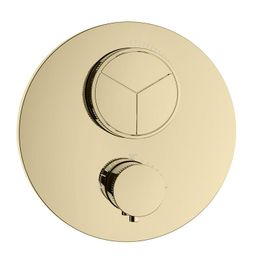 Herzbach LIVING Unterputz-Duscharmatur mit Thermostat, 30.803055.1.03,
