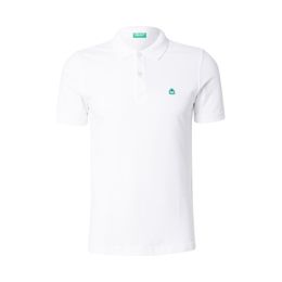 United Colors Of Benetton Poloshirt Herren Gr&ouml;&szlig;e L wei&szlig;