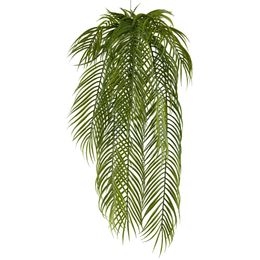 Kunstpalme Creativ green "Dekohänger Palmblatt", grün, H:80cm, Kunststoff, Kunstpflanzen, mit naturgetreuen Palmwedeln