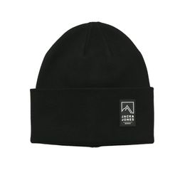 Jack & Jones Beanie JACK & JONES "JACALPES BEANIE SKI AW25", Damen, schwarz beauty, Viskosemischung, Mützen Beanie