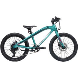 S'COOL Jugendfahrrad S’COOL "S'COOL Xroc TWENTY 20-8S MicroShift- Ocean" Gr. 28,5, ocean, Fahrräder, Kinder, 29cm, 20 Zoll (50,80cm)