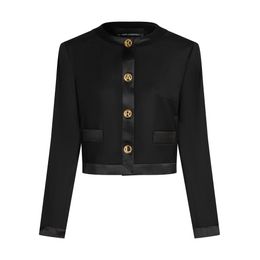 K by KARL LAGERFELD Karl Lagerfeld Jacke Damen Gr&ouml;&szlig;e L gold / schwarz