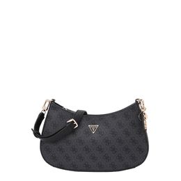 Guess Schultertasche 'NOELLE II TOP ZIP SHOULDER BAG' Damen Gr&ouml;&szlig;e One Size anthrazit / schwarz