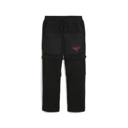 Sporthose Puma "LaMelo Supernova Sherpa Hose Herren", Damen, Gr. M, Normalgrößen, schwarz, Obermaterial: 100% Polyester; Taschenfutter: 100% Nylon; Decklage: 100% Nylon; Unterer Bund: 100% Nylon; Rücktaschenbeutel: 100% Nylon, unifarben, relaxed fit, Hosen Sporthose