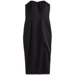 next Kleid Damen Gr&ouml;&szlig;e 48 schwarz / silber Sommerkleid
