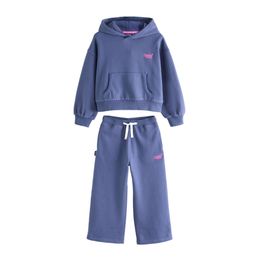 Superdry & Co Jogginganzug M&auml;dchen Gr&ouml;&szlig;e 110 navy / pink