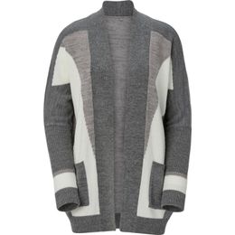 Longstrickjacke