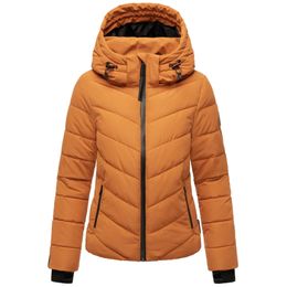 Marikoo Winterjacke Damen Gr&ouml;&szlig;e M orange / schwarz