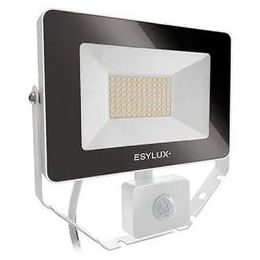Esylux AFL Basic LED-Strahler mit Bewegungsmelder 30W 4000K, wei&szlig;