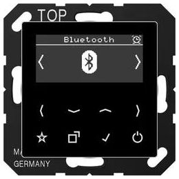 JungSmart Radio DAB+ Bluetooth (schwarz)