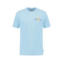 Shiwi T-Shirt 'Liam Paradise' Herren Gr&ouml;&szlig;e L blau