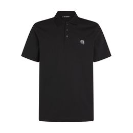 K by KARL LAGERFELD Karl Lagerfeld Poloshirt 'IKON' Herren Gr&ouml;&szlig;e XXL schwarz
