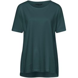 Green Cotton - Rundhals-Shirt Benedikte, grün, Gr. 40 / M - Baumwolle