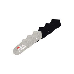 Fila Socken M&auml;dchen Gr&ouml;&szlig;e 31/34.5 grau / rot / schwarz / wei&szlig;