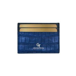 Gt Collection Etui 'CROC ELITE' Herren Gr&ouml;&szlig;e 11 cm x 8 cm x 2cm blau
