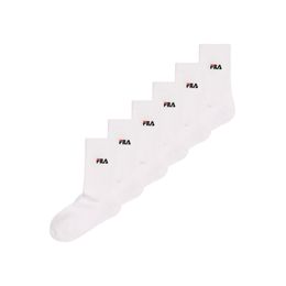 Fila Socken M&auml;dchen Gr&ouml;&szlig;e 27/30.5 rot / schwarz / wei&szlig;