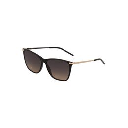 BOSS Sonnenbrille Herren Gr&ouml;&szlig;e 58 gold / schwarz